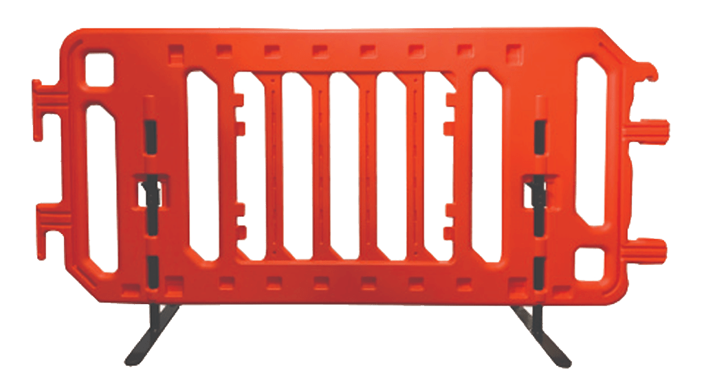Pedestrian Plastic Barricades | Lightweight Safety Barriers – Crowd ...