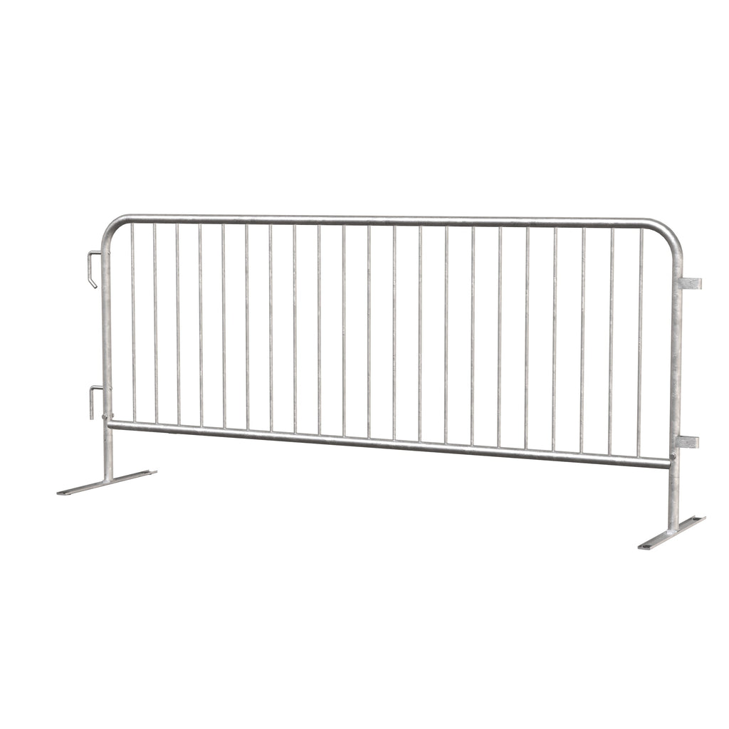 Heavy Duty Interlocking Steel Barricade, 8.5 Ft. - Angry Bull ...