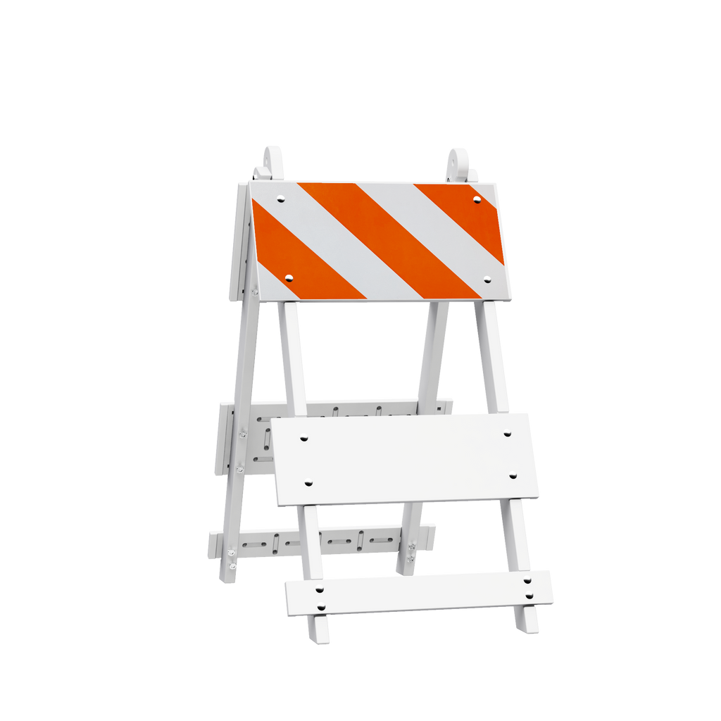 Fibercade Type I and Type II Traffic Barricades - Crowd Control Warehouse