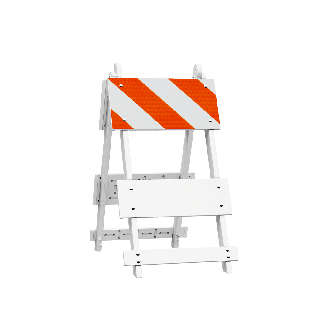 Fibercade Type I and Type II Traffic Barricades - Crowd Control Warehouse