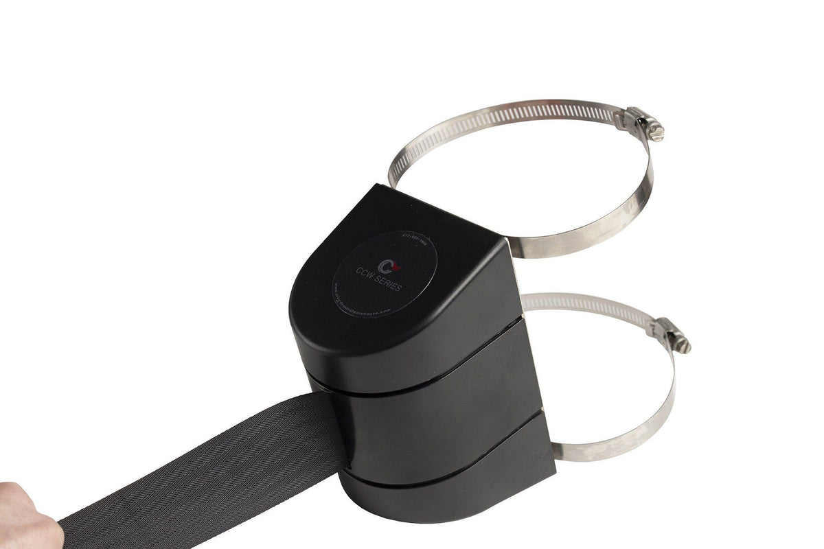 Clamp Wall Mount, Black ABS Case, 20, 25, and 30 Ft. Belts - CCW Series ...