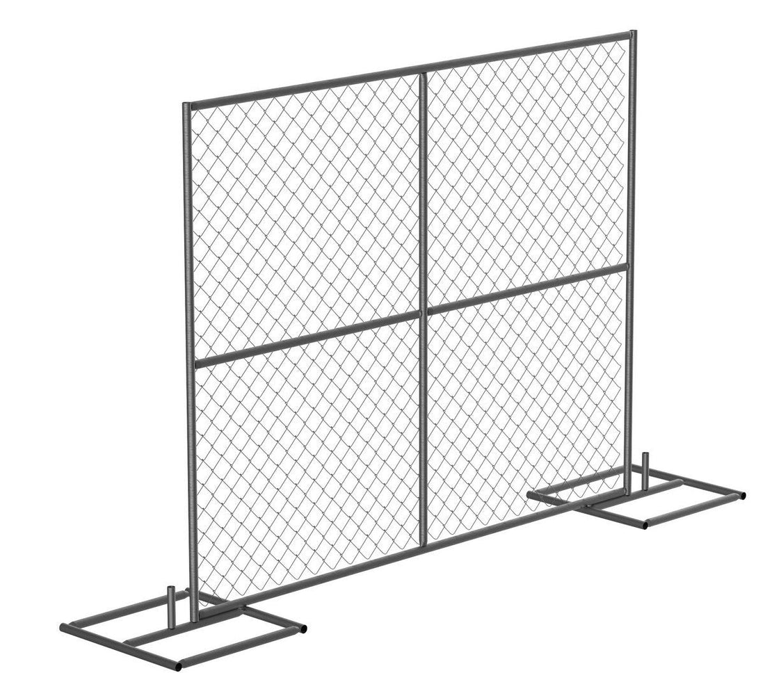 Chain Link Fence Panels for Sale | Temporary Security – Crowd Control ...