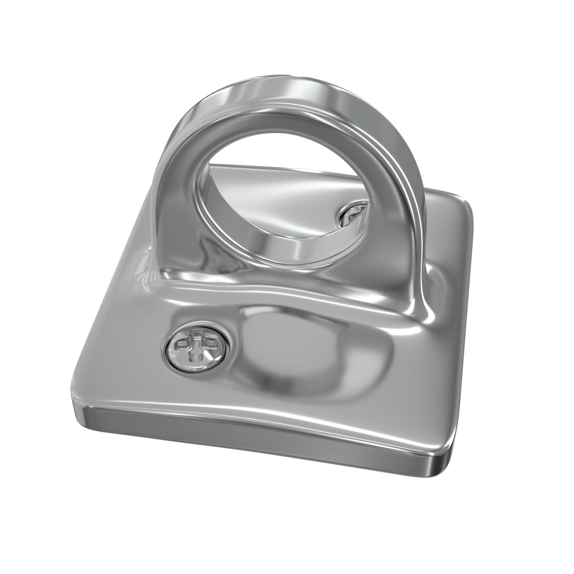 Large Loop (Dual Rope) Wall Plate Receiver for Hanging Ropes - Montour ...