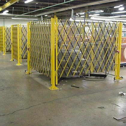 Durable Accordion & Expandable Gates | Crowd Control Warehouse