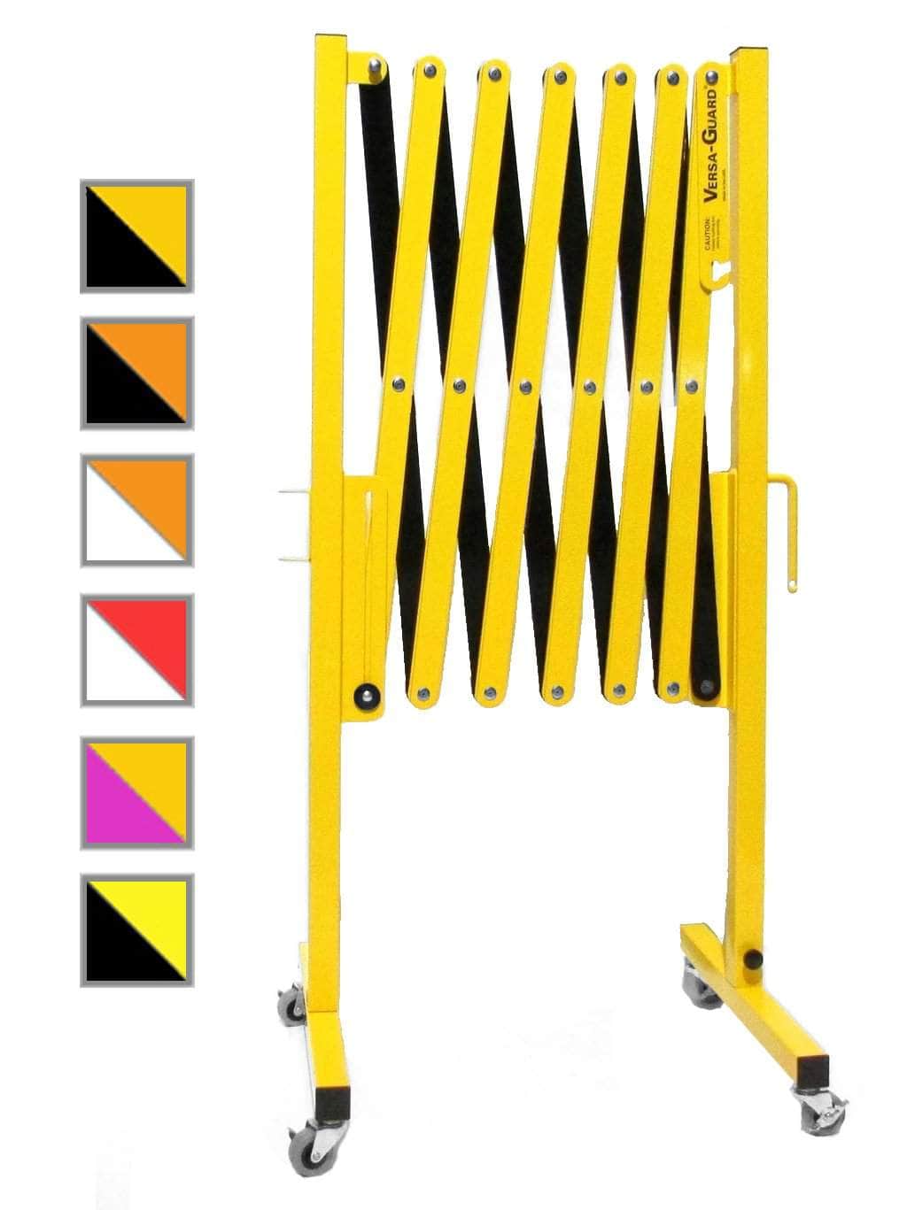 11 Foot Expanding Barricade by Versa-Guard - Extra Height, Heavy Duty ...