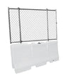Water/Sand Filled Traffic Jersey Barrier - 32 in. H x 72 in. L x 18 in ...